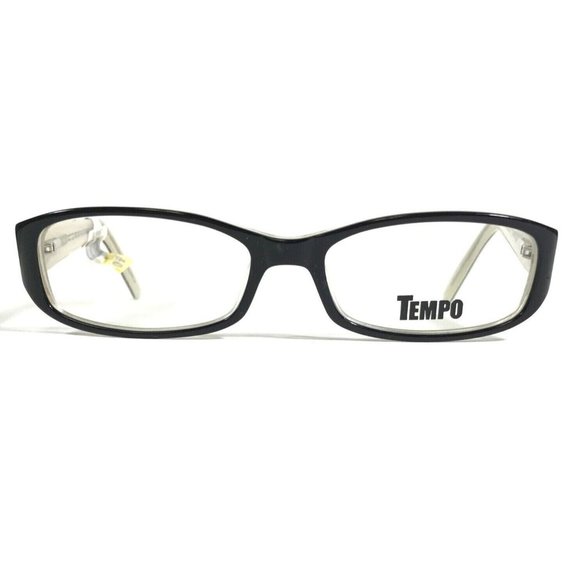 Tempo | Accessories | Tempo Wp03 Bk Eyeglasses Frames Black White ...